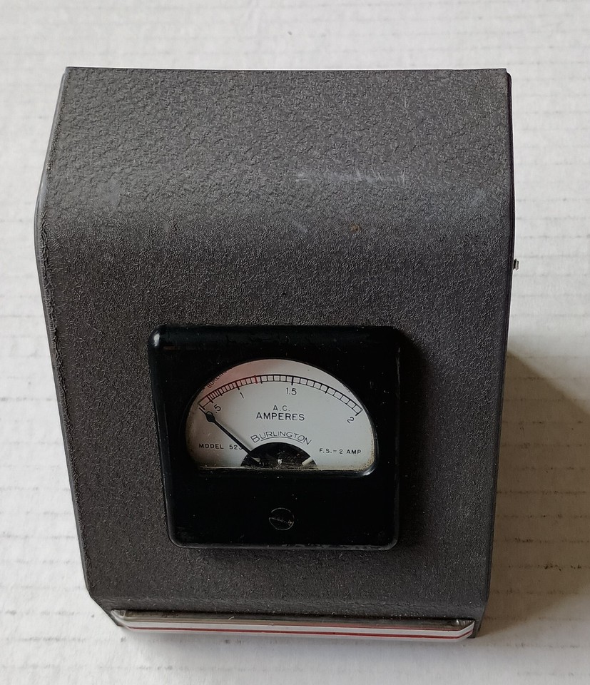 Collins Radio Company Voltage Meter VINTAGE | eBay
