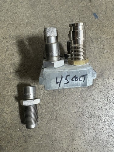 Dillon 550 Toolhead 45 Colt Lee Lyman 3 Die Set Dillon Powder Die | eBay