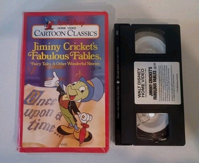 Walt Disney Home Video Cartoon Classics Jiminy Crickets Fabulous Fables ...