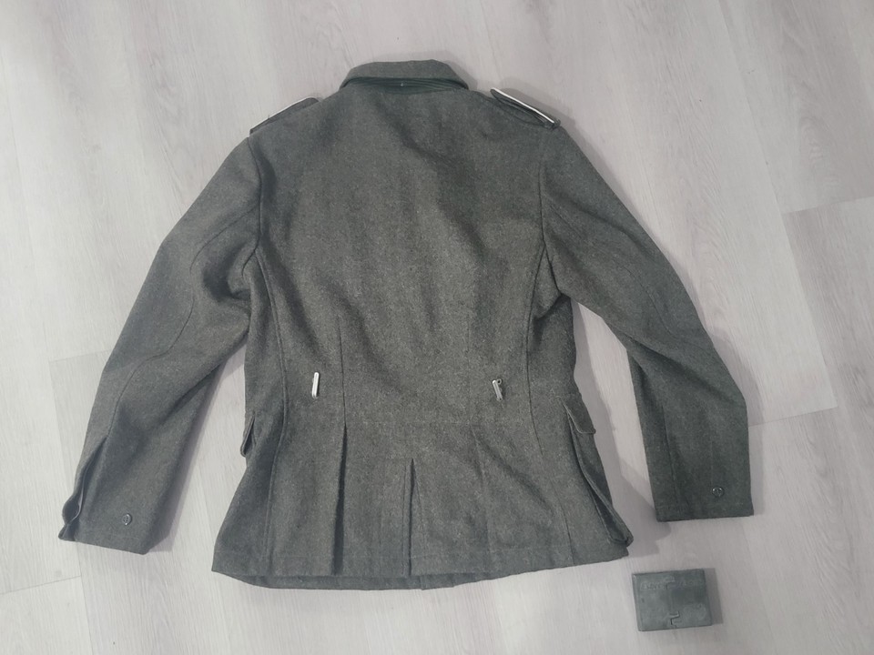 Reproduction WW2 WWII German Wehrmact Army M40 Tunic, with Hooks and ...