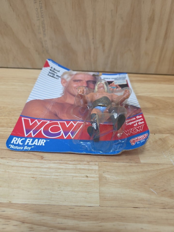 Vintage Galoob 1990 WCW RIC FLAIR “Nature Boy” Wrestling Figure Sealed ...