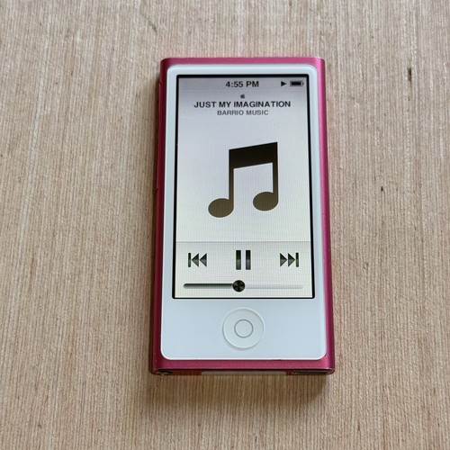 iPod Nano 7th Gen Pink 16GB Model:A1446 w/1884 Songs/Charger Tested ...