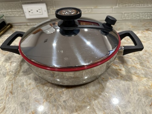 Royal Prestige 10” Skillet With Vented Lid Paellera SS Pan Innove | eBay