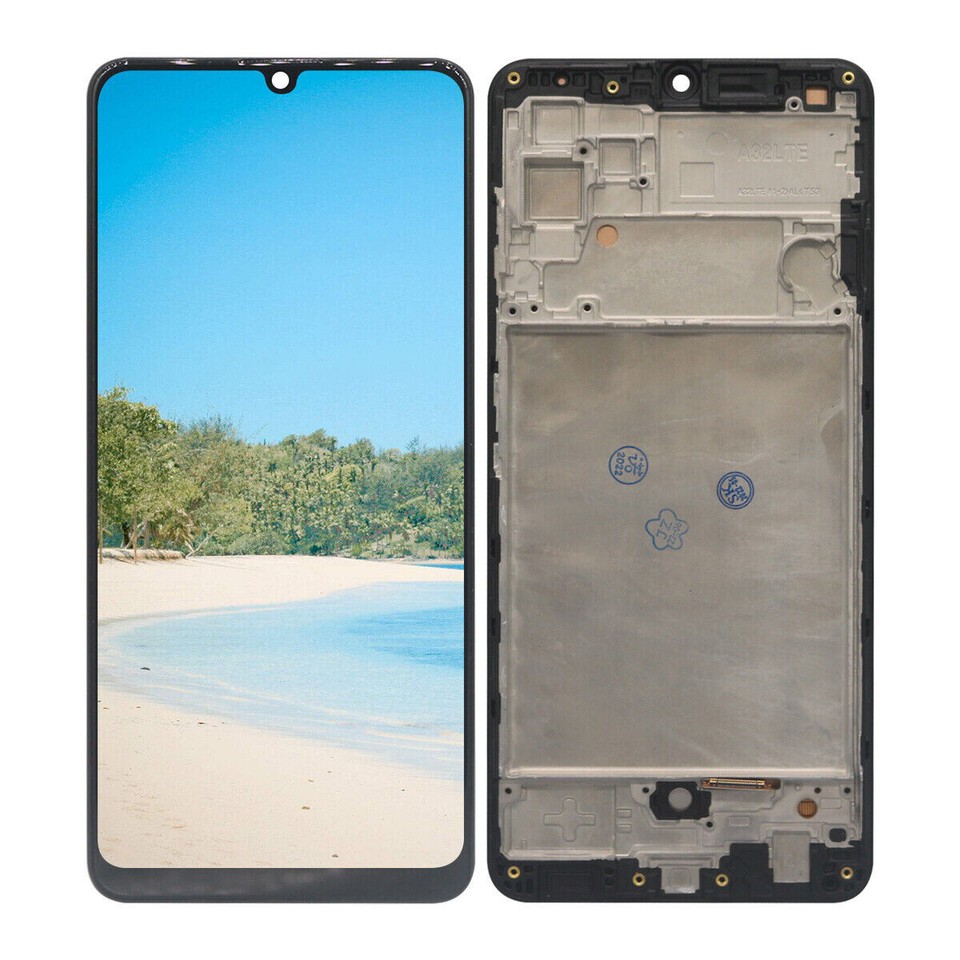 For Samsung Galaxy A32 4G A325M SM-A325M/DS LCD Touch Screen Digitizer Frame US | eBay