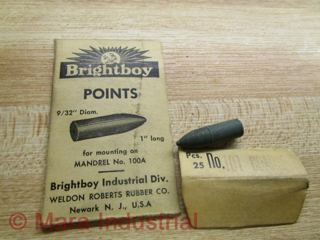 Brightboy 101 Abrasive Point Bullet Shape (Pack of 5) | eBay