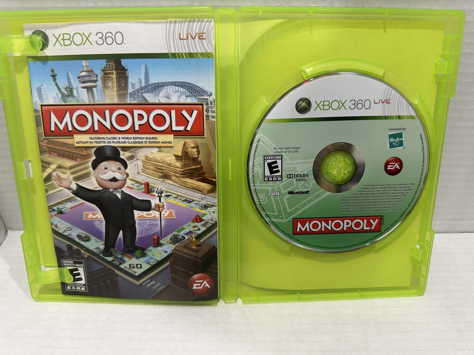 Monopoly (Microsoft Xbox 360, 2008) Video Game | eBay