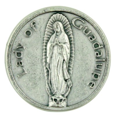 The Blessed Virgin Mary Our Lady of Guadalupe Pocket Token with Prayer ...