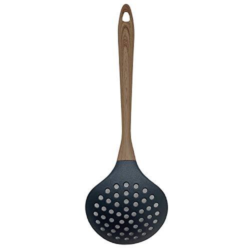 Skimmer Slotted Spoon With Woodlike Soft Touch Handleskimmer Spatula ...