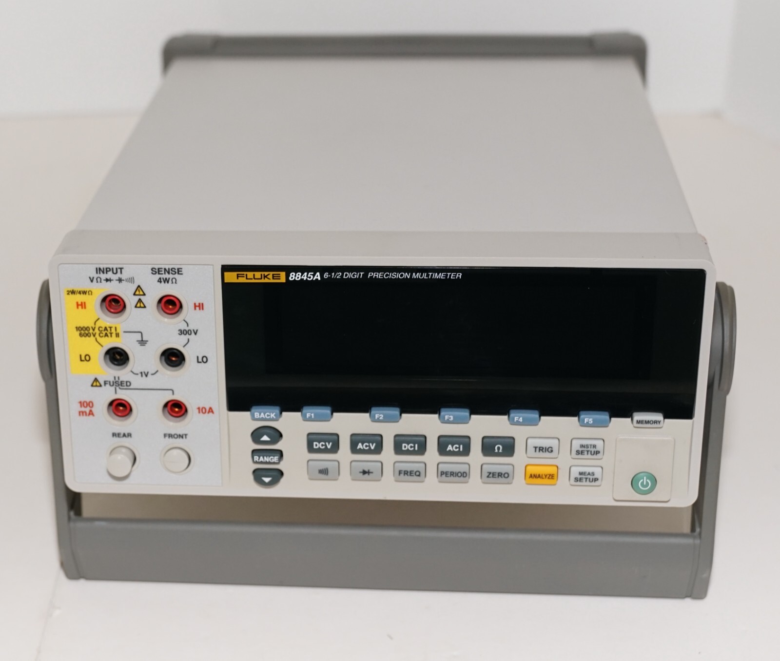 FLUKE 8845A 6 1/2 6.5 DIGIT DIGITAL PRECISION BENCH MULTIMETER DMM ...