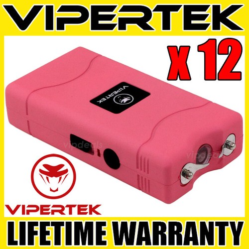 (12) VIPERTEK PINK VTS-880 Mini Stun Gun - Wholesale Lot | eBay