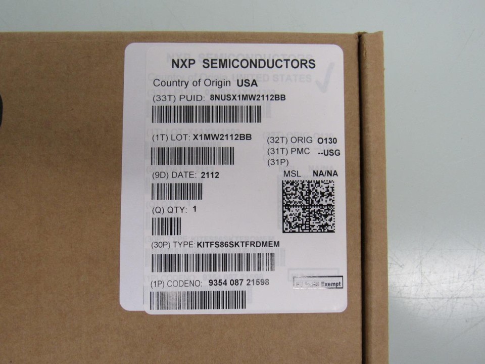 NXP FS86 SBC Programming Board (KITFS86SKTFRDMEM) | eBay