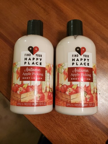 2 Find Your Happy Place Body Lotion Apple & Frosted Berry Brand New | eBay
