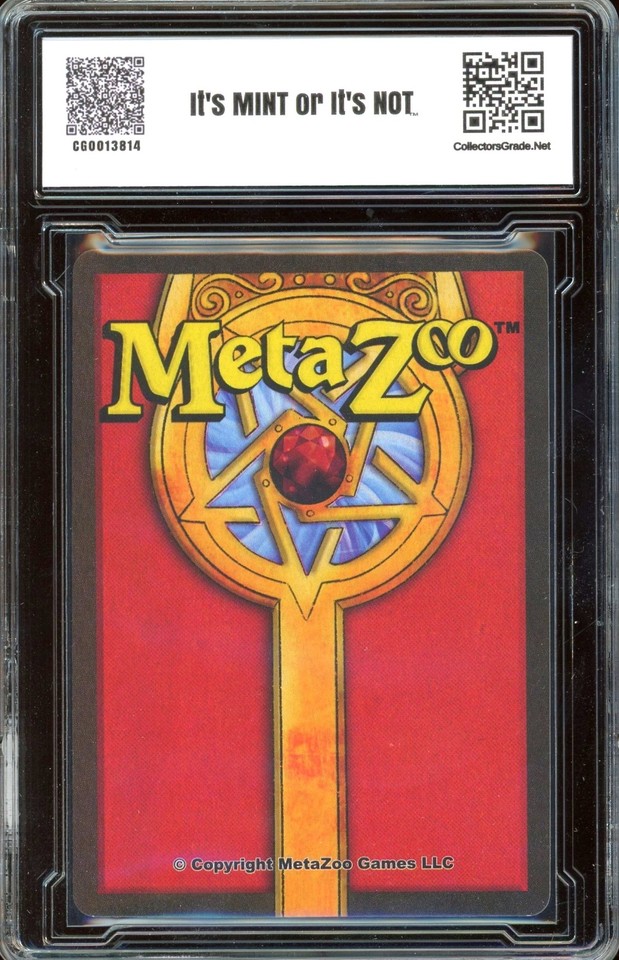 Metazoo Halloween 1st Edition 1/5 Chaos Crystal Crunch Full Holo CG 10 ...