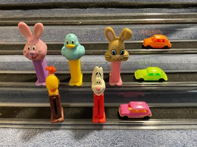 Pez Cars Plus Several Mini Pez, Nice Lot | eBay