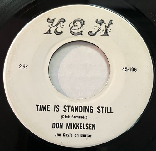 Don Mikkelsen - Time Is Standing Still / Power of Love 45 7” Rockabilly ...