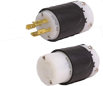 NEMA L14-20 Plug and Connector Set (NIB) - Iron Box # IBX-L1420P&R | eBay