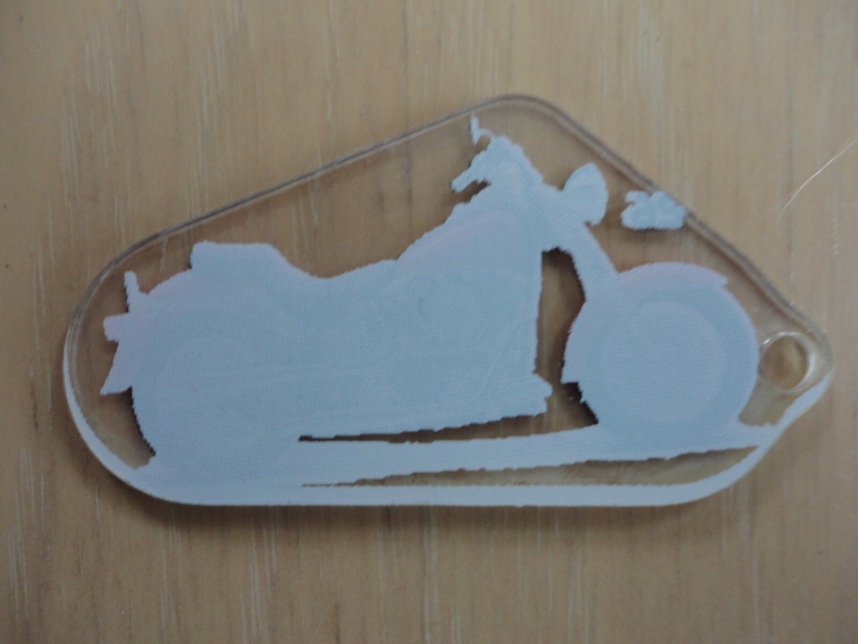 Harley Davidson Motorcycle Pinball Machine Promo Plastic Keychain -26 ...