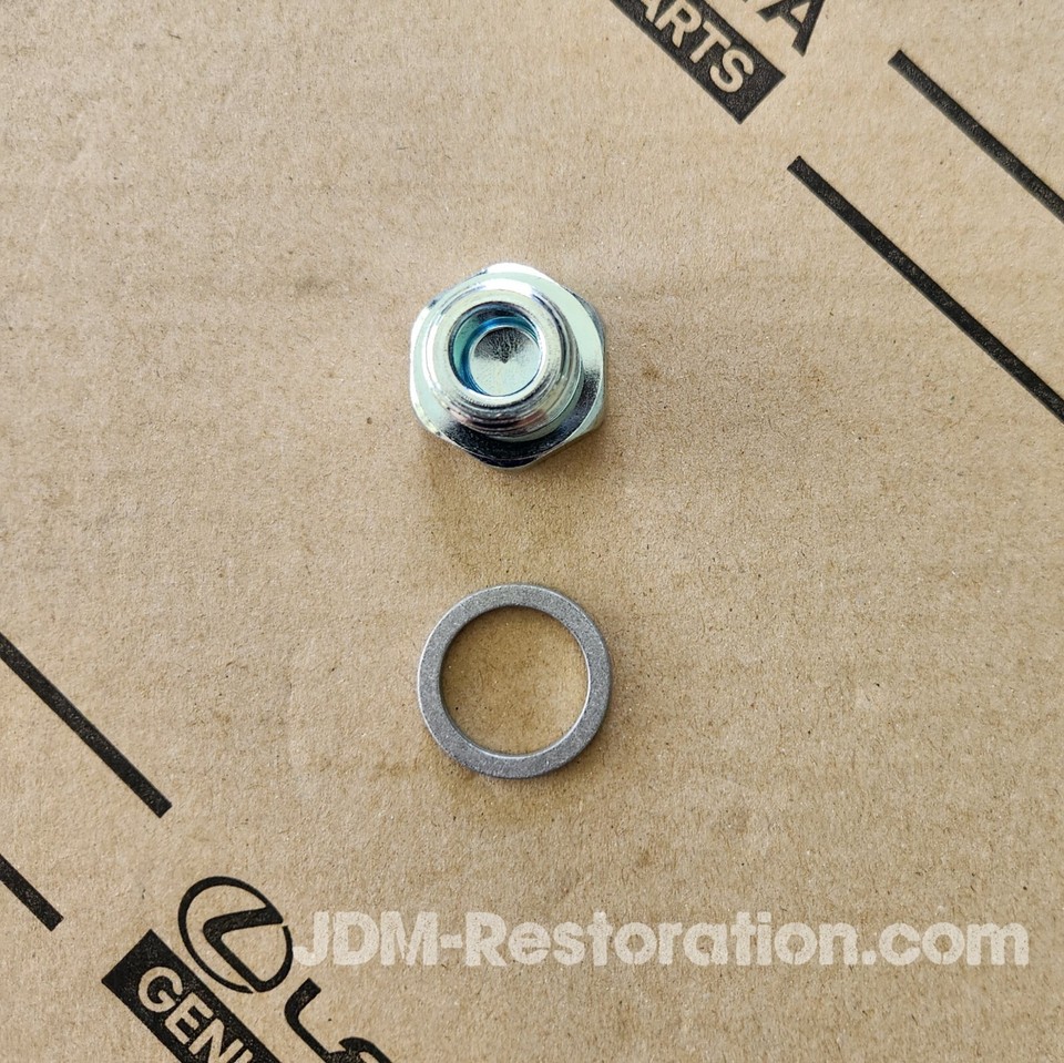 Toyota Transmission Fill / Drain Plug with Alloy Washer 90341-18006 ...