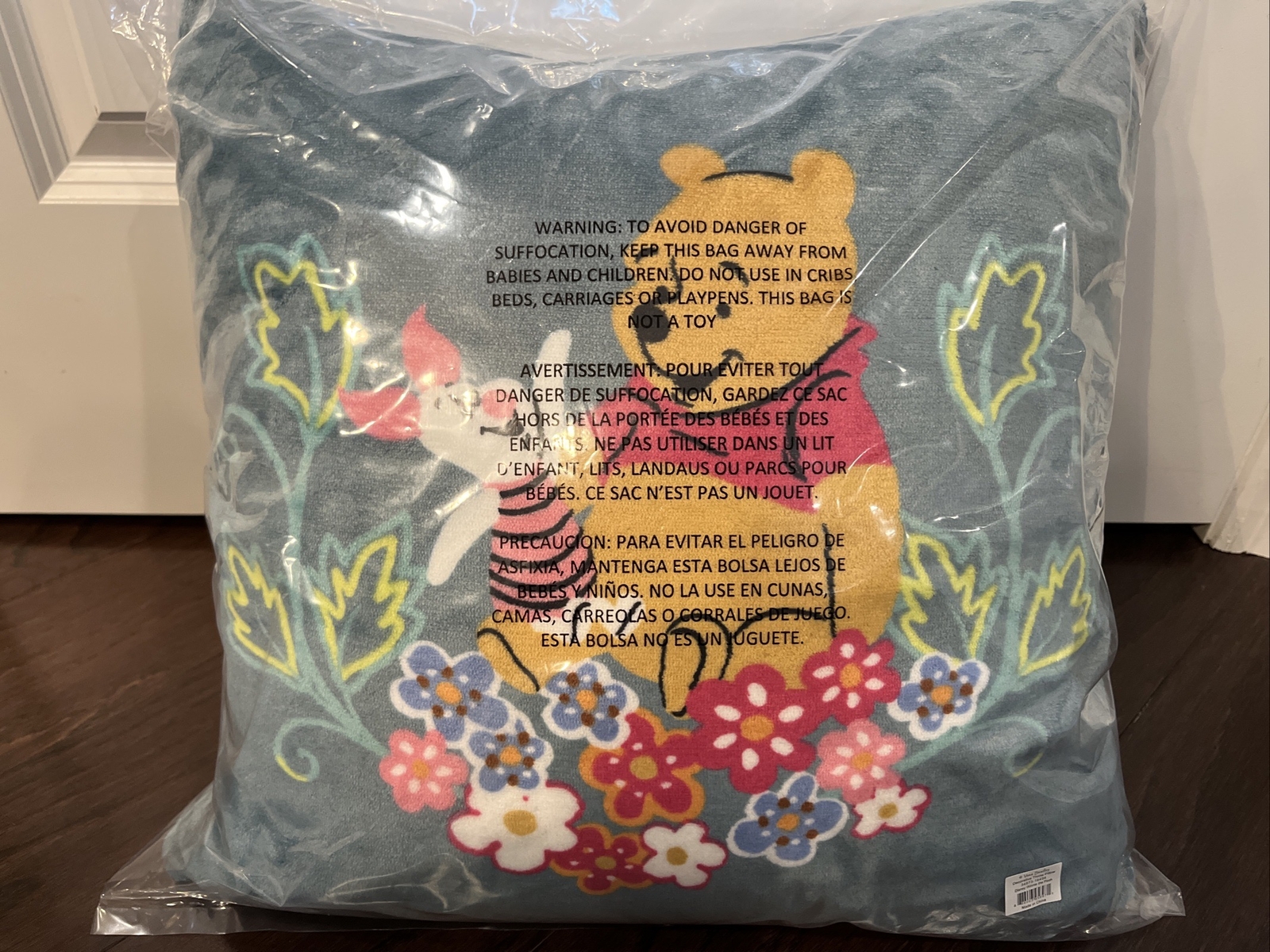 NEW Vera Bradley Disney Winnie The Pooh Decorative Throw Pillow - Soft ...