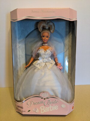 1996 Barbie Dream Bride Service Merchandise Special Edition #17153 NIB ...