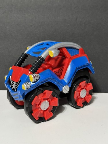 Marvel Spider-Man Pull-Back Car Friction Toy Vehicle 2011 Hasbro Tested ...