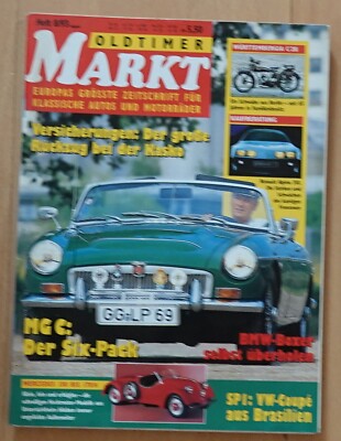 Oldtimer Markt - Zeitschrift - Heft 8/93 | eBay.de