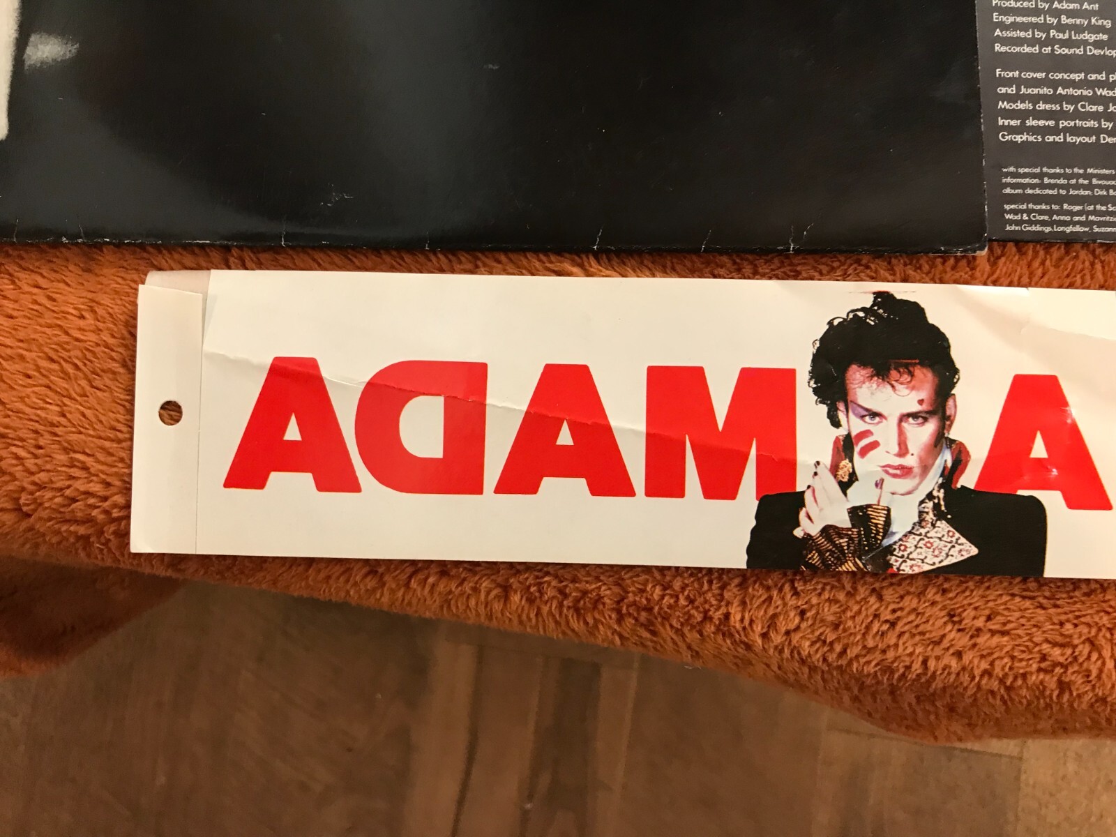 adam and the ants ant dirk wears white sox lp '79 do it uk orig vinyl w ...