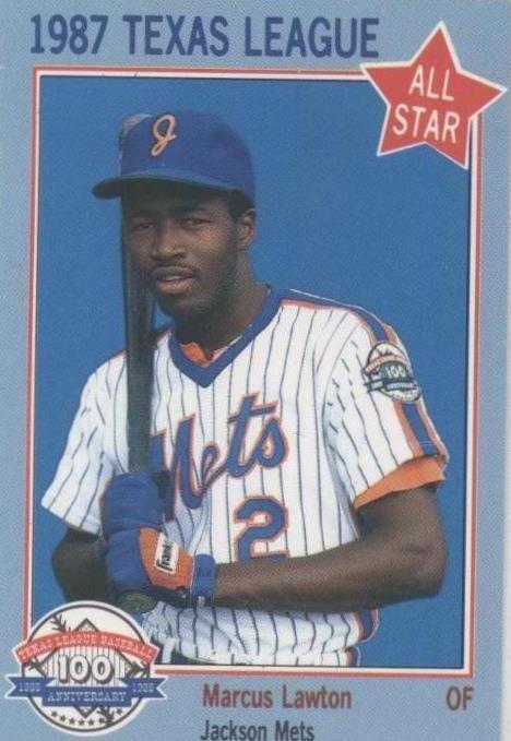 1987 Feder Texas League All Stars - Marcus Lawton #24 (RC) for sale ...