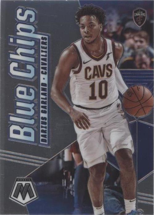 2019-20 Panini Mosaic - Blue Chips Darius Garland #14 (RC) for sale ...