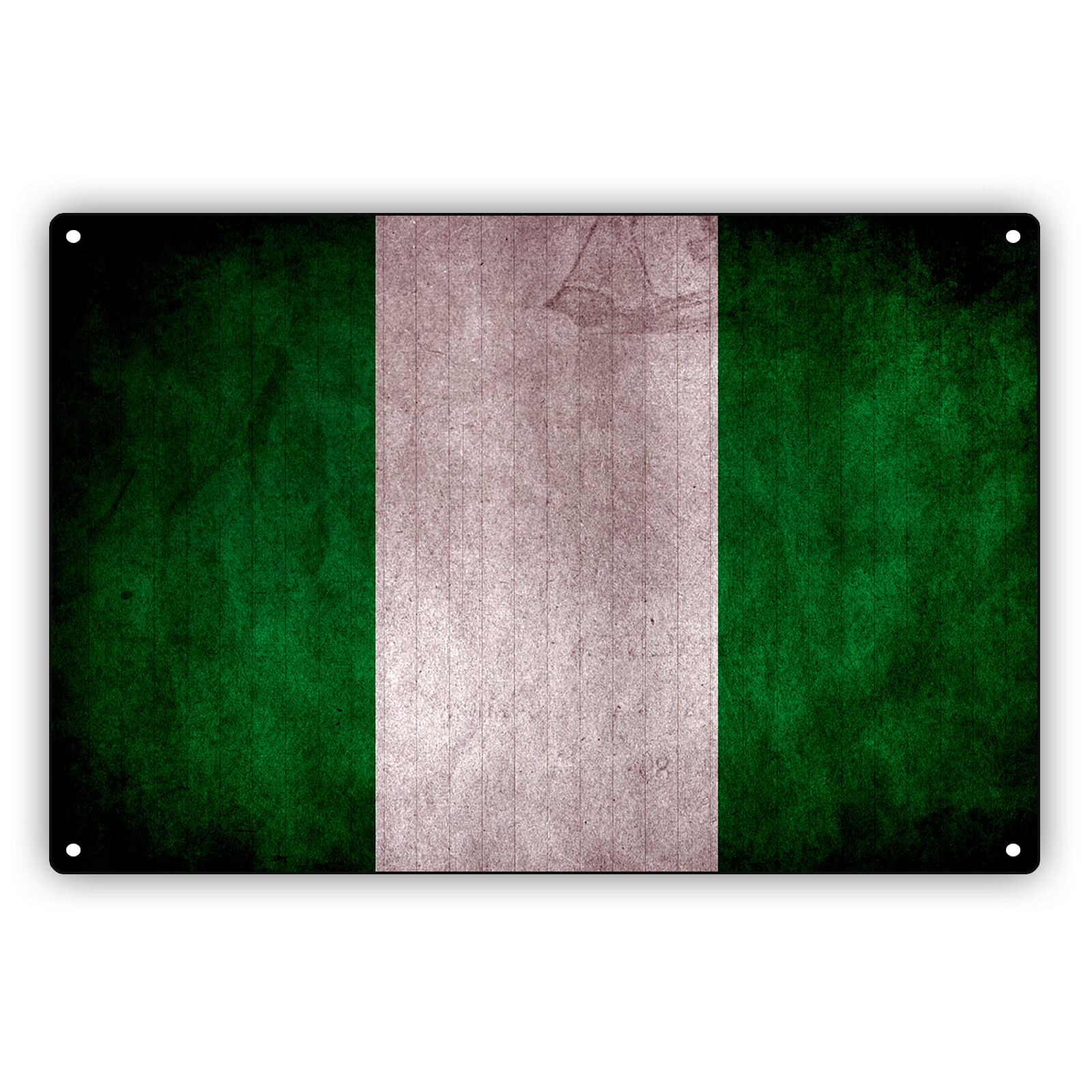 Nigeria Country Flag Vintage Sign Nigerian Gift Road Wall Aluminum ...