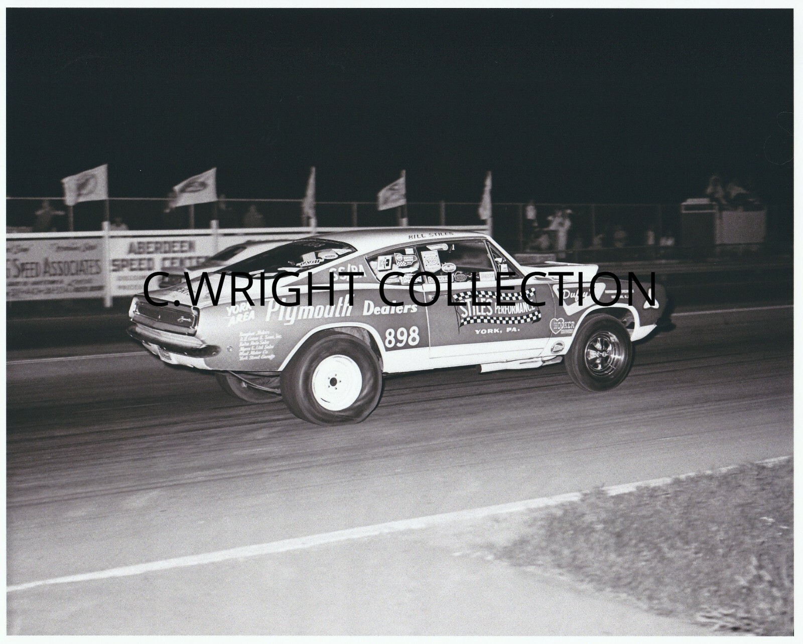 Vintage Drag Racing-Bill Stiles' 1968 SS/BA HEMI CUDA-Cecil County Drag ...