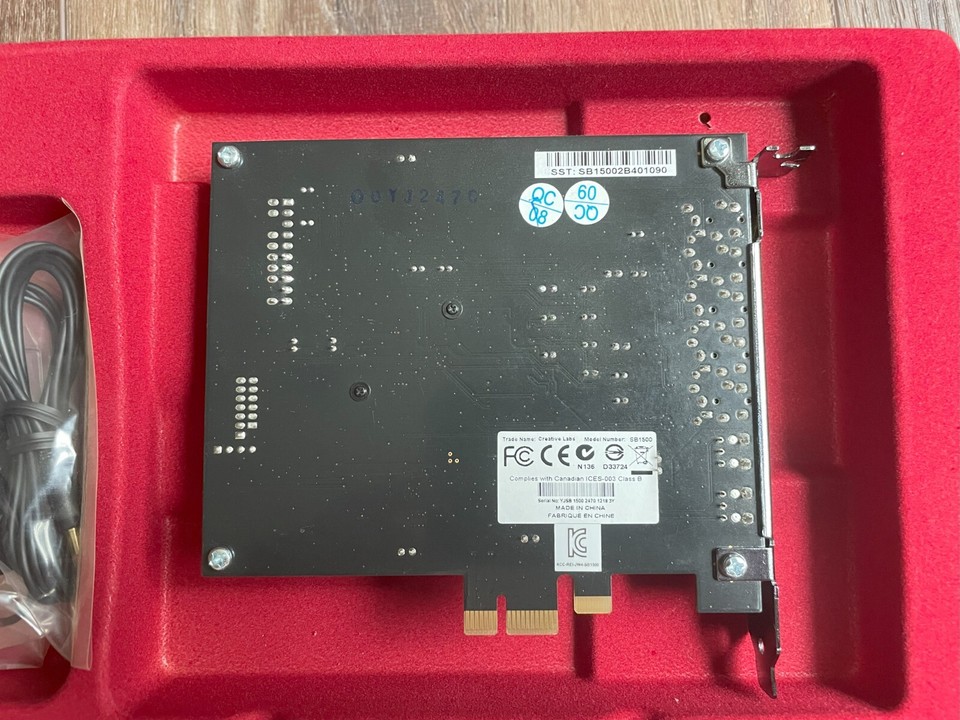 Creative Labs Sound Blaster Z SBX Pro studio PCI-E Sound Card SB1500 | eBay