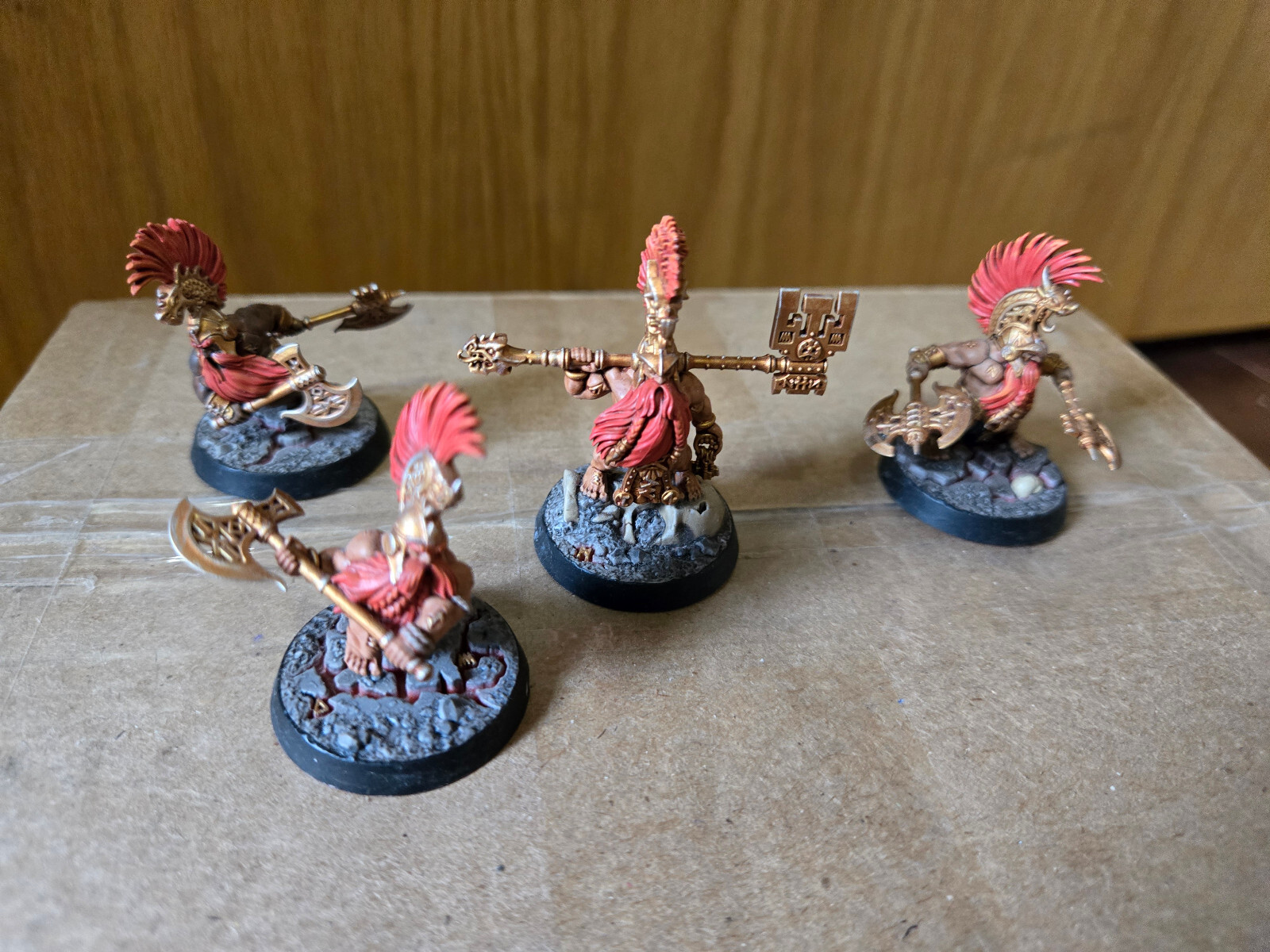 Warhammer Chosen Axes Underworlds Fyreslayers Painted | eBay