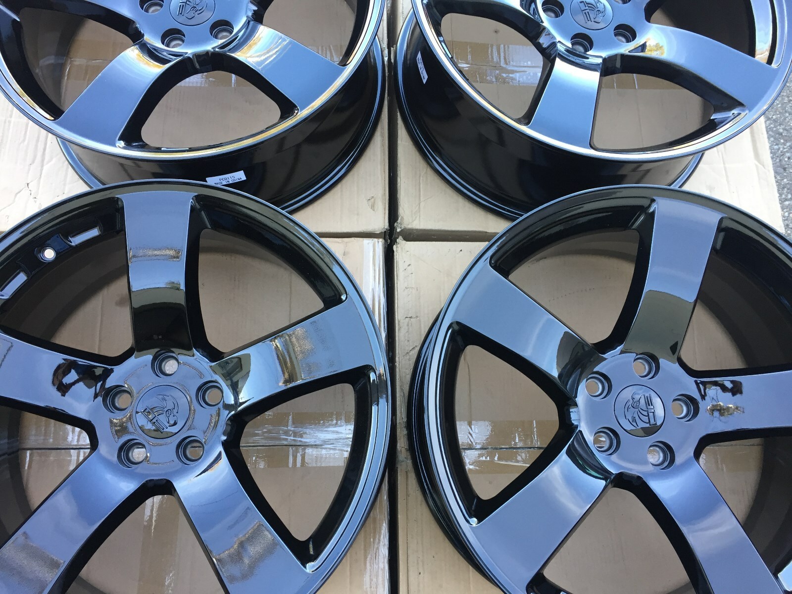 4 20" DODGE CHALLENGER CHARGER MAGNUM CHRYSLER 300 300C WHEELS RIMS RIM ...