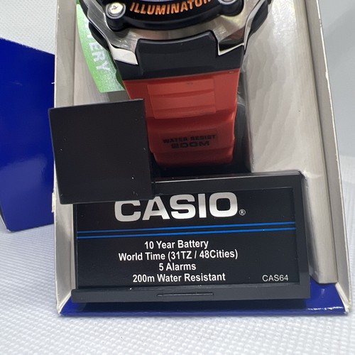 Casio Ae2100w-4av Digital Men's Watch 200 Meter WR Chronograph 5 Alarms ...
