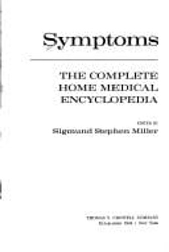 Symptoms : The Complete Home Medical Encyclopedia Hardcover Sigmu ...