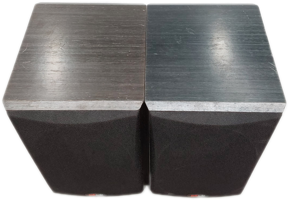 Polk Audio RTI28 Black Bookshelf Speakers With Wall Mounts | eBay
