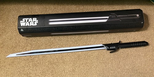 Star Wars Galaxy's Edge Darksaber Legacy Lightsaber Hilt W/ Blade And ...