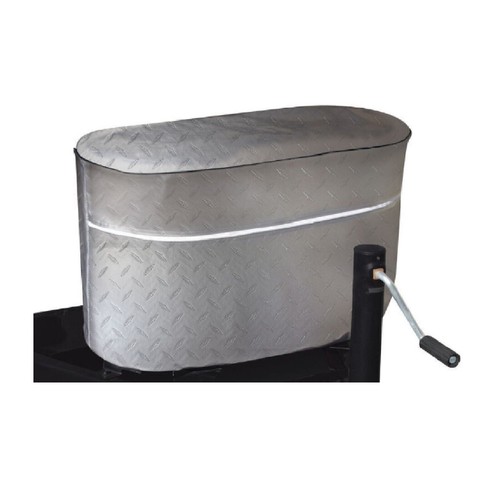 ADCO Diamond Plated Vinyl Propane RV Tank Cover for Double 20 lbs Tank ...