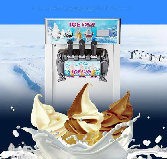 Автомат для мороженого для ресторана или кейтеринга Snack Shop 3 Flavor ...