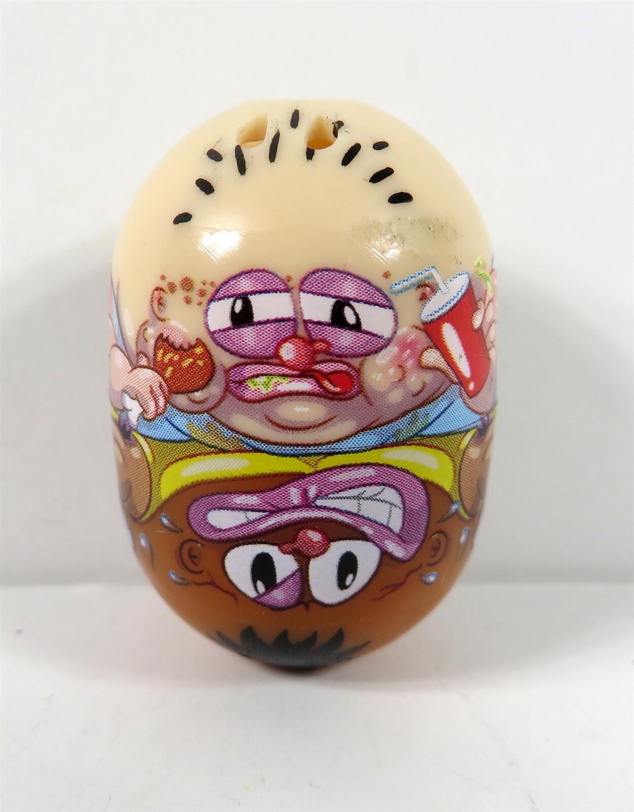 Mighty Beanz Series 1 #117 Slob Vs Muscle Bean Figure NEW | eBay