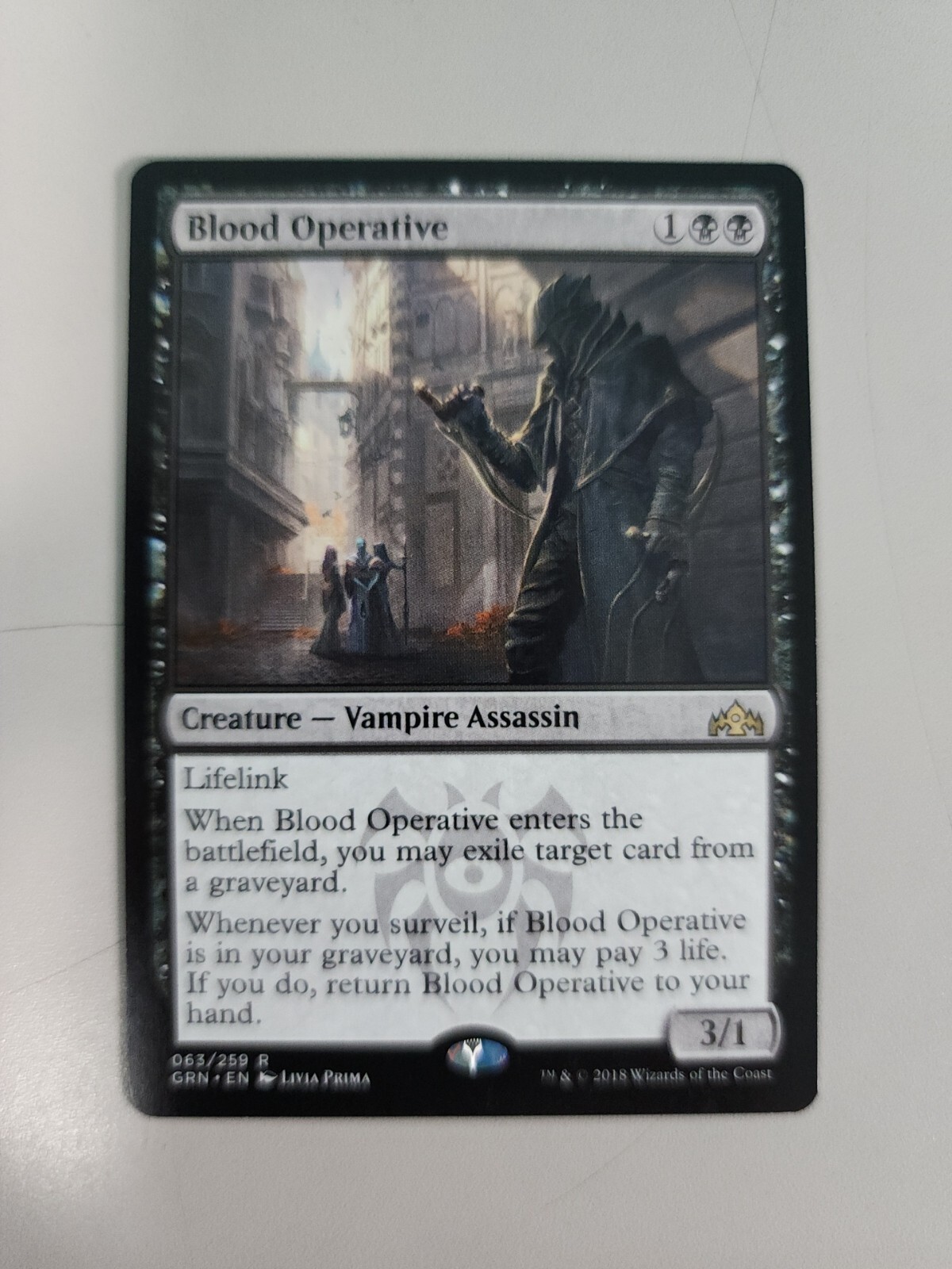 MTG Blood Operative Guilds of Ravnica 063/259 Regular Rare | eBay