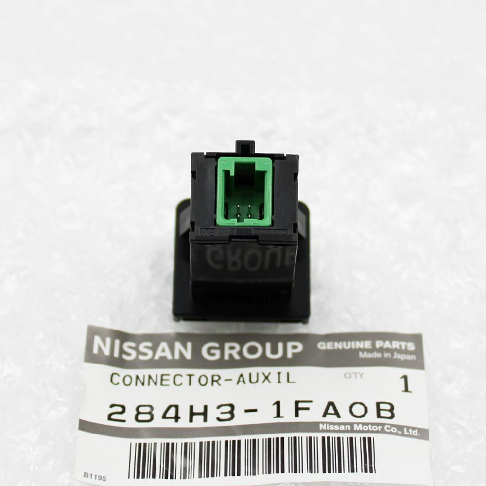 OEM Nissan 284H31FA0B Connector Auxilary Audio System 284h3-1fa0b for ...
