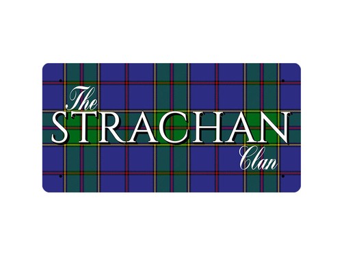 The Strachan Clan (Strachan Modern Tartan) - Metal Sign | eBay