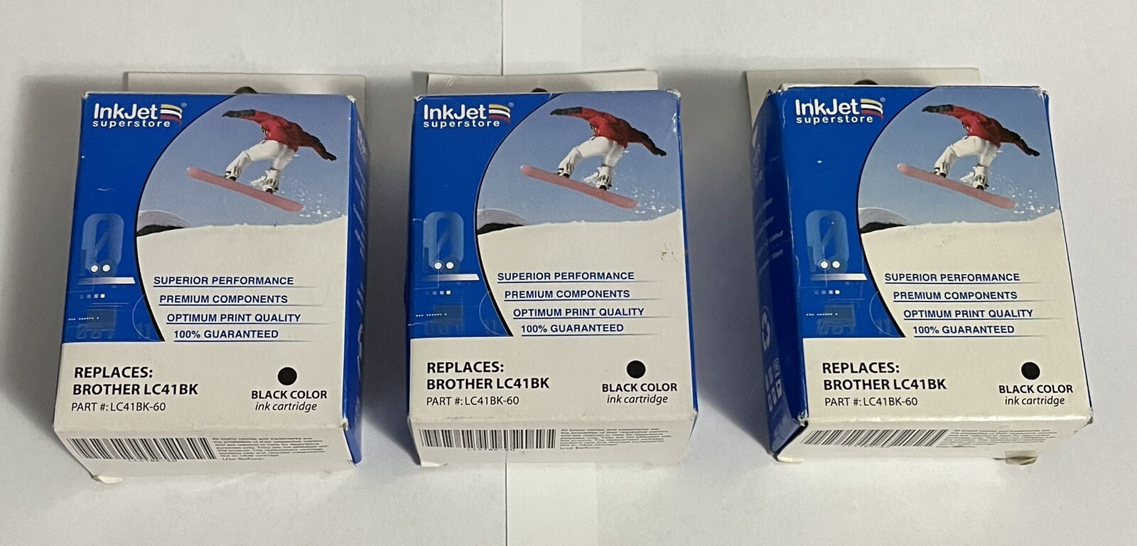 Ink Cartridge Inkjet Superstore Brand Replaces Brother LC41BK Exp.5/ ...