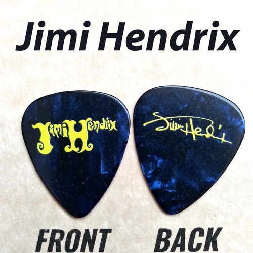 1 (ONE) Jimi Hendrix Classic Rock band novelty signature guitar pick ...