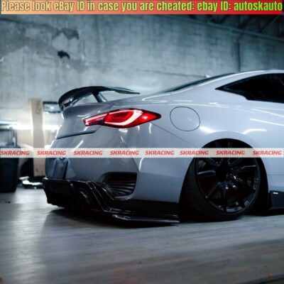 FOR 2017-2021 INFINITI Q60 HIGH KICK REAL CARBON FIBER REAR TRUNK ...