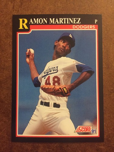 Ramon Martinez 300 Score 1991 MLB Baseball Trading Card | eBay