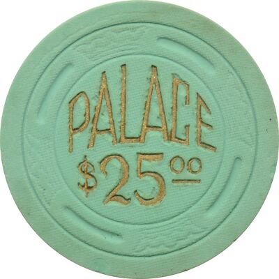 Palace Club Casino Reno Nevada $25 Chip 1940s | eBay