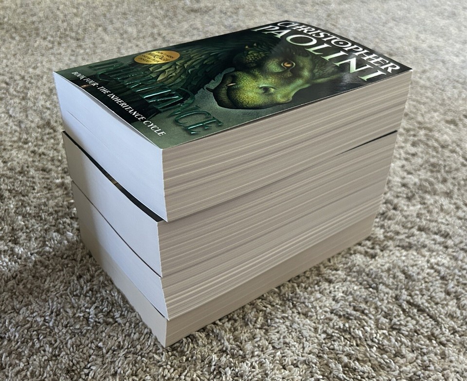 The Inheritance Cycle 4-book Set | Eragon, Eldest, Brisinger ...